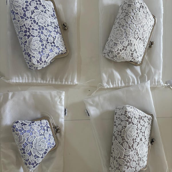 20cm TIMBER Wood Frame / Square Clutch Purse With Wood Bead Feature ...