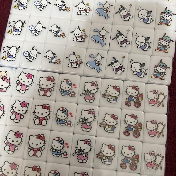 XL Seaside Escape Tile Game 65 Shiny Tiles Handmade Set, Tiktok Viral ...