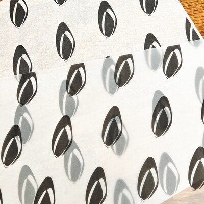 Personalised Packaging Paper Printed Translucent Baking - Etsy UK