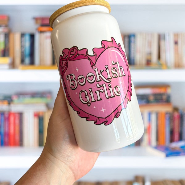 Bookish Girlie Png Coquette Cute Pink Bow Book Lover Bookworm ...