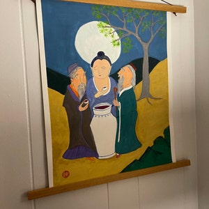 The Vinegar Tasters: Buddha, Confucius, Lao Tzu, Print of Original ...