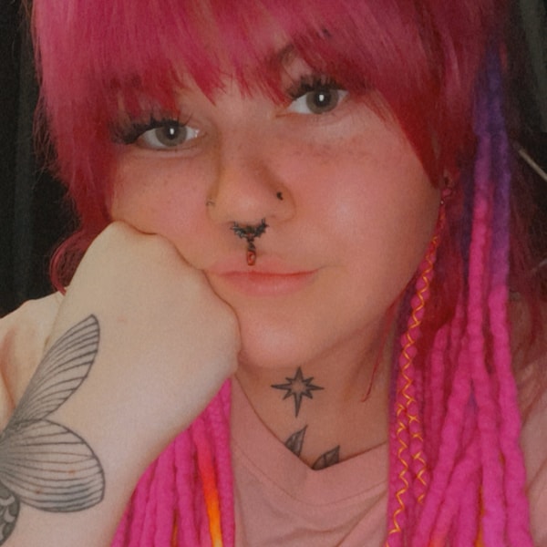 Flourescent Wool Dreads "neon Queen" Ombre Neon Festival Hair Extension ...