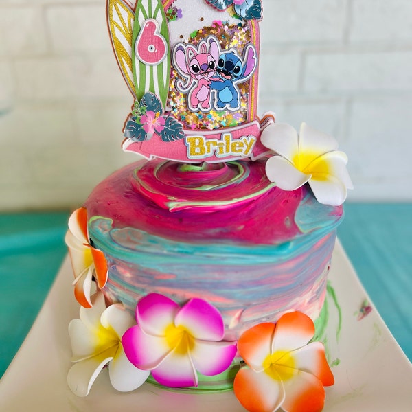 Stitch Cake Topper - Etsy
