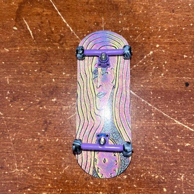 Fingerbomb Sk8boards Complete Custom Retro Style Fingerboard - Etsy