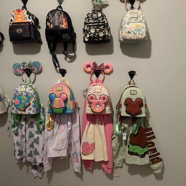 Disney Ears an Loungefly Wall Display - Etsy