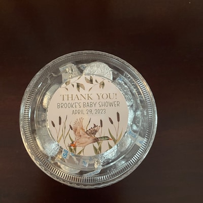 Mallard Duck Baby Shower Favor Stickers, Duck Hunting Baby Shower ...