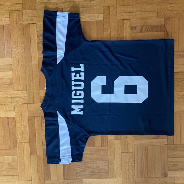 Kids Personalised Football Shirt Sports Kit Custom Initials Team Name ...