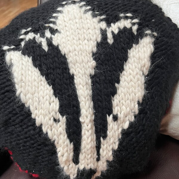 Wolf Sweater KNITTING PATTERN in Pdf DIY Pattern to Make a Woodley Wolf ...