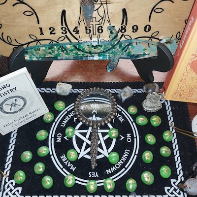 Rune Stone Casting Guide, Elder Futhark Pocket Casting Guide, Rune Book ...