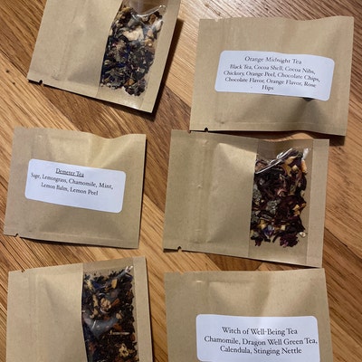 Happy Place Tea Herbal Tea, Fruity Tea, Strawberries, Willow Bark - Etsy
