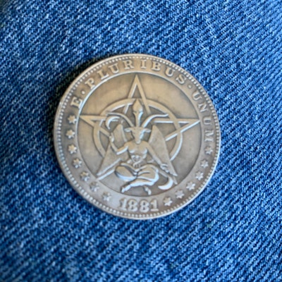 Baphomet Coin - Etsy
