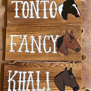 Hanging Show Stall Signs - Etsy