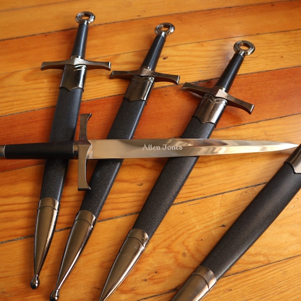 Personalized Medieval Dagger With Free Engraving - Etsy