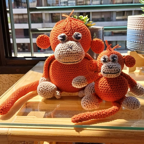 Crochet Pattern Orangutans - Etsy