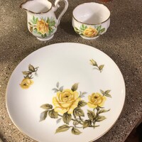 RARE Vintage Royal Chelsea "moss Rose" Handpainted Golden Teacup and ...