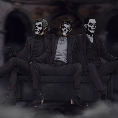 Ghost Poster Metal Music Digital Poster Room Decor Home Decor Wall ...
