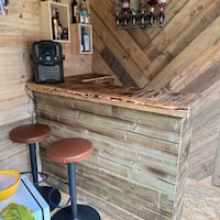 Bespoke Handmade Double Return Bar - Etsy UK