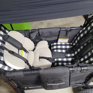 Cow Print Faux Leather Handlebar Covers for Wonderfold Wagon - Etsy