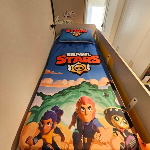 Brawl Stars Bedding Set duvet Cover & Pillowcase Sold Separately Soft ...