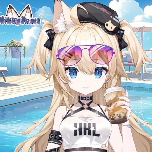 Vtuber Bubble Tea Drink Asset for Vtube Studio, Fully Rigged Animated ...