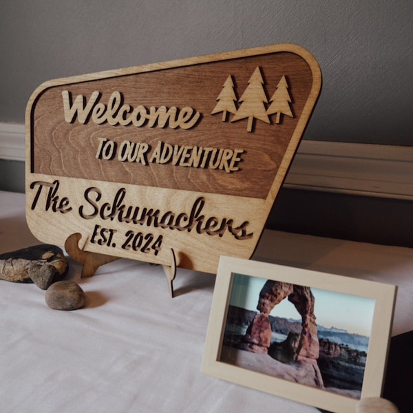 Custom USA National Parks Sign | Personalized Wedding Sign | National ...