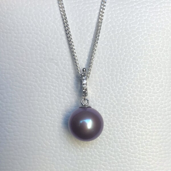 Purple & Gold Rainbow Fireball Pearl Flame Ball Natural Metallic ...