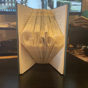 Custom Name Book Folding Pattern Various Folds Easier Than It Looks ...