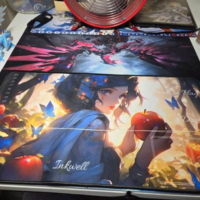 Lorcana Playmat With Zones, the Little Mermaid Themed TCG Playmat ...