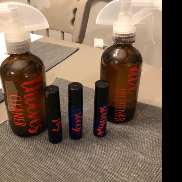 Essential Oil Cap Stickers Single Oils, Young Living Blends/specialty ...