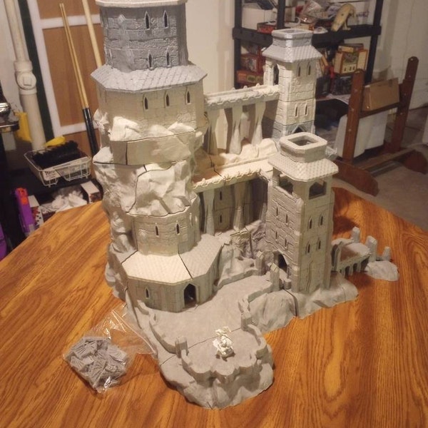 Old Dwarf Fort for Dnd, Pathfinder, Wargaming - Etsy