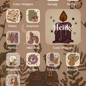 Witch Ios 14 Icons Witchcraft App Icons Pack Witchy Instagram Highlight ...