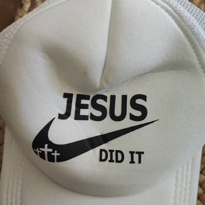 Jesus Did It Hat, Christian Hats, Inspirational Dad Hat, Jesus Christ ...