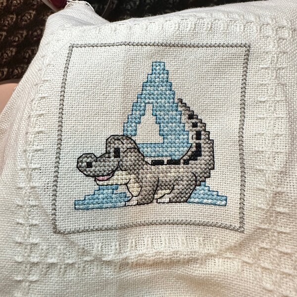 Animal Alphabet Cross Stitch Pattern. Instant Download. Nursery, Wall ...