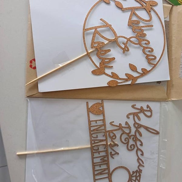 Personalised Custom 90th Birthday Cake Topper Party Decorations ANY AGE ...