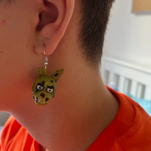 Springtrap Keychain FNAF - Etsy UK