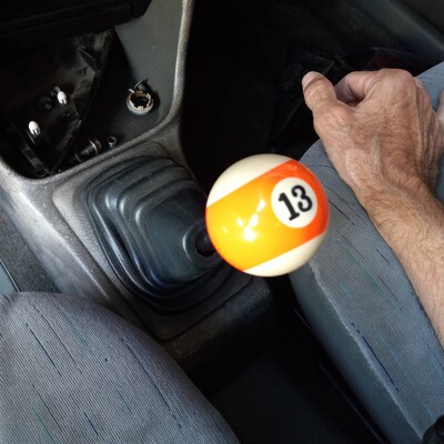 Billiard Pool Ball Shift Knob Threaded Gear Shifter Shifting - Etsy