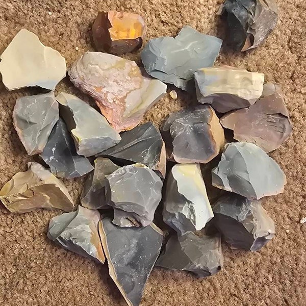 Polychrome Desert Jasper | Large Rough Jasper Rock for Tumbling | Size ...