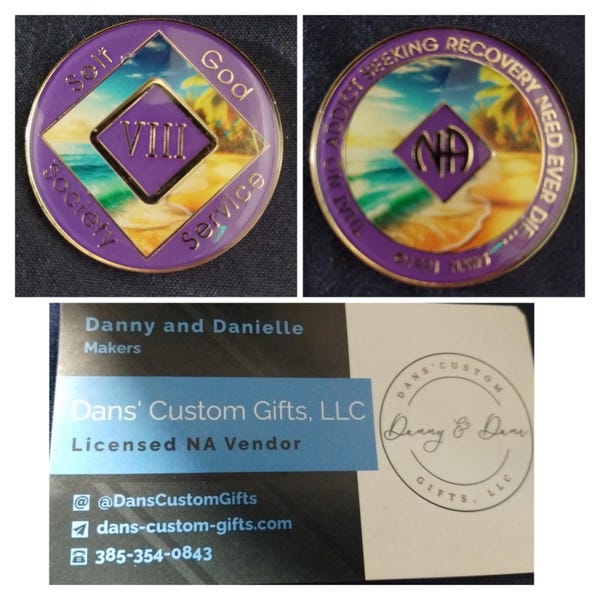 Limited Edition Narcotics Anonymous Medallion | Custom NA Coin for ...