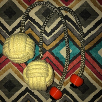 Custom Static Leash Fire Poi sets of 2 OR 3 - Etsy