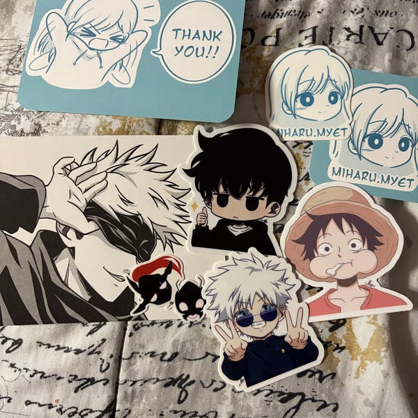 Cute G.eto Vinyl Sticker | Waterproof, Fadeproof, Scratch Resistant ...