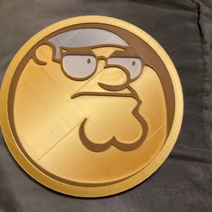 8-bit Mario Raccoon Wall Art 3D Print 200mm Game Room Man Cave Tall ...