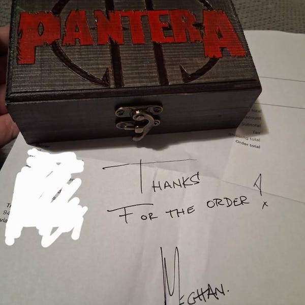 Pantera Stash Box - Etsy