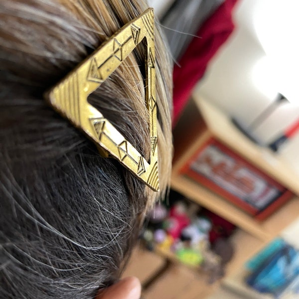 Multicoloured Crystal French Barrette, Wedding, Mother of Groom ...