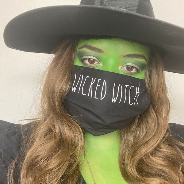 Rae Dunn Inspired Wicked Mask With Filters - Etsy