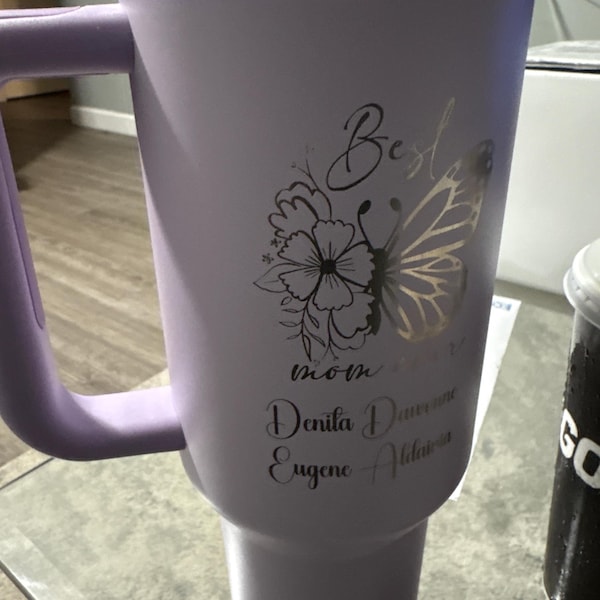 Personalized Stanley 40oz Cup, Custom Valentine's Day Gift, Monogrammed ...