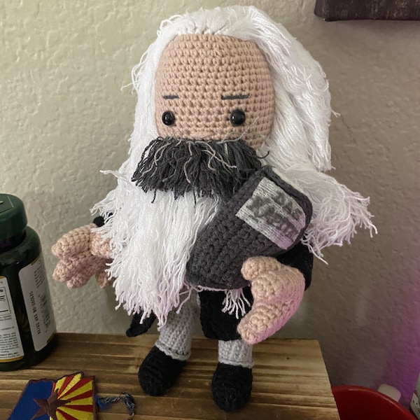 Philosopher Karl Marx Crochet Decor, Karl Marx Amigurumi Doll ...