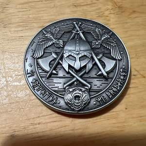 Treasure Cob Style Pirate Challenge Coin With Freemason Masonic ...