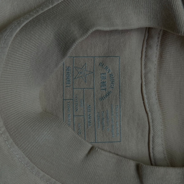Tag-less Neck Label - Custom FULL COLOR Tagless Heat Transfer Care ...