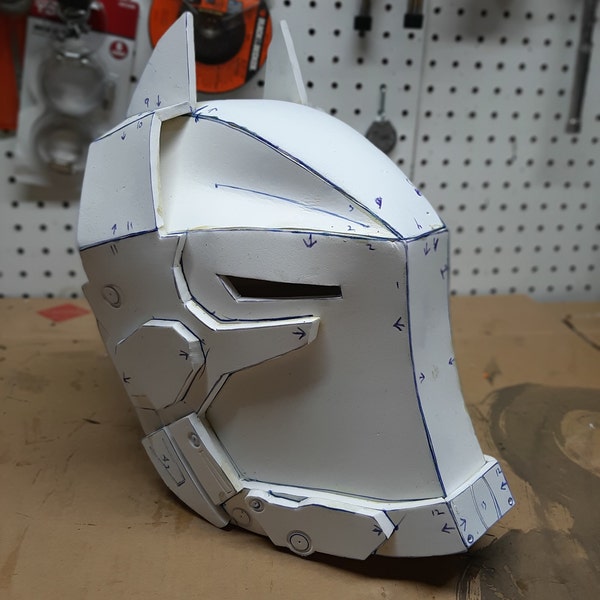 Arkham Knight Foam Template - Etsy