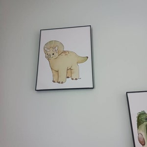 Spooky Ghost T-rex Print - Etsy